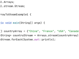 Ways To Convert Java Array To Stream Code2care